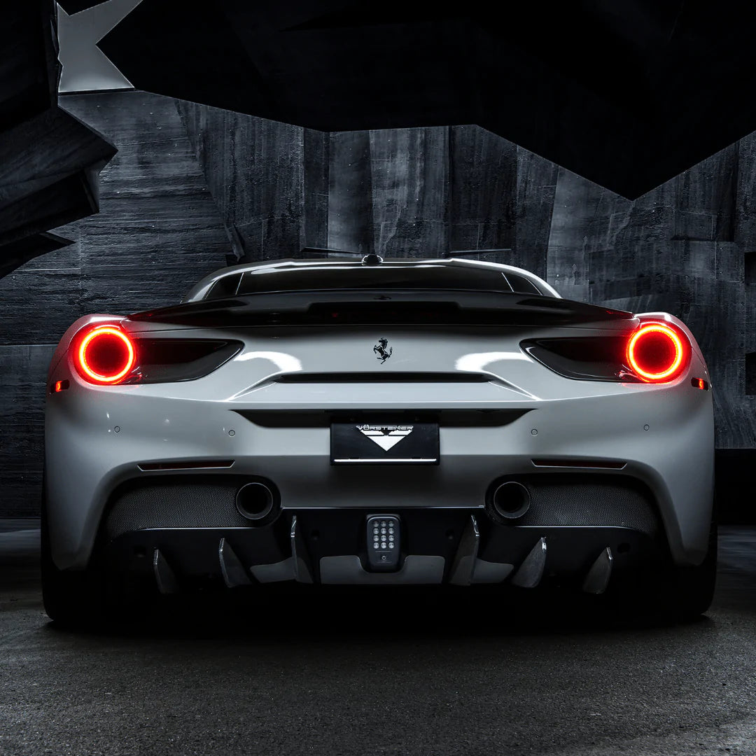 Vorsteiner - Rear Diffuser Fins Ferrari F488 | Royal Body Kits