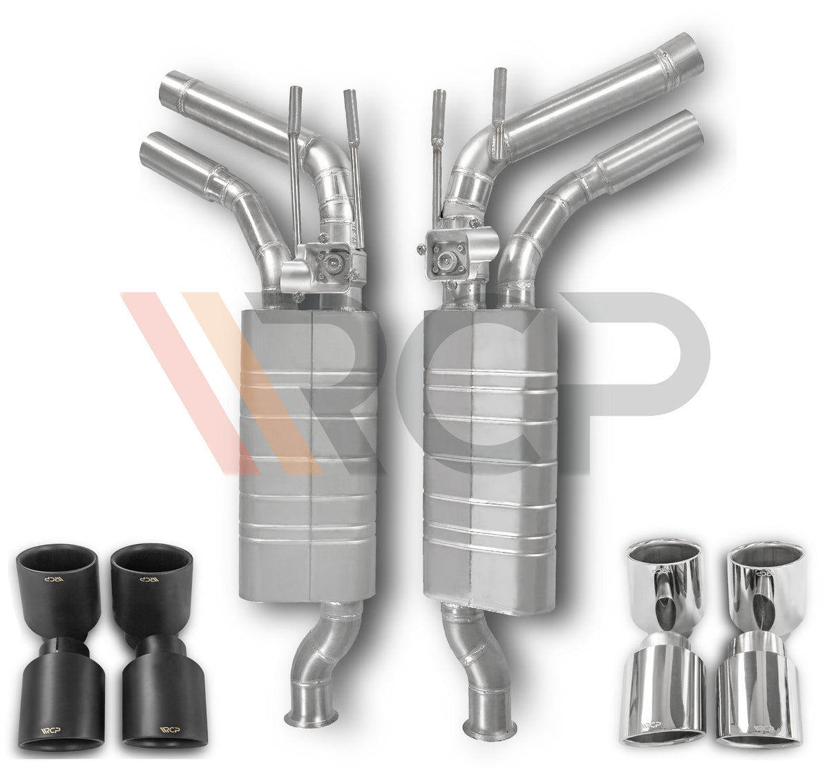 RCP Exhausts - Cat-Back Mercedes Benz G63 AMG W463 Facelift (Non-GPF ...