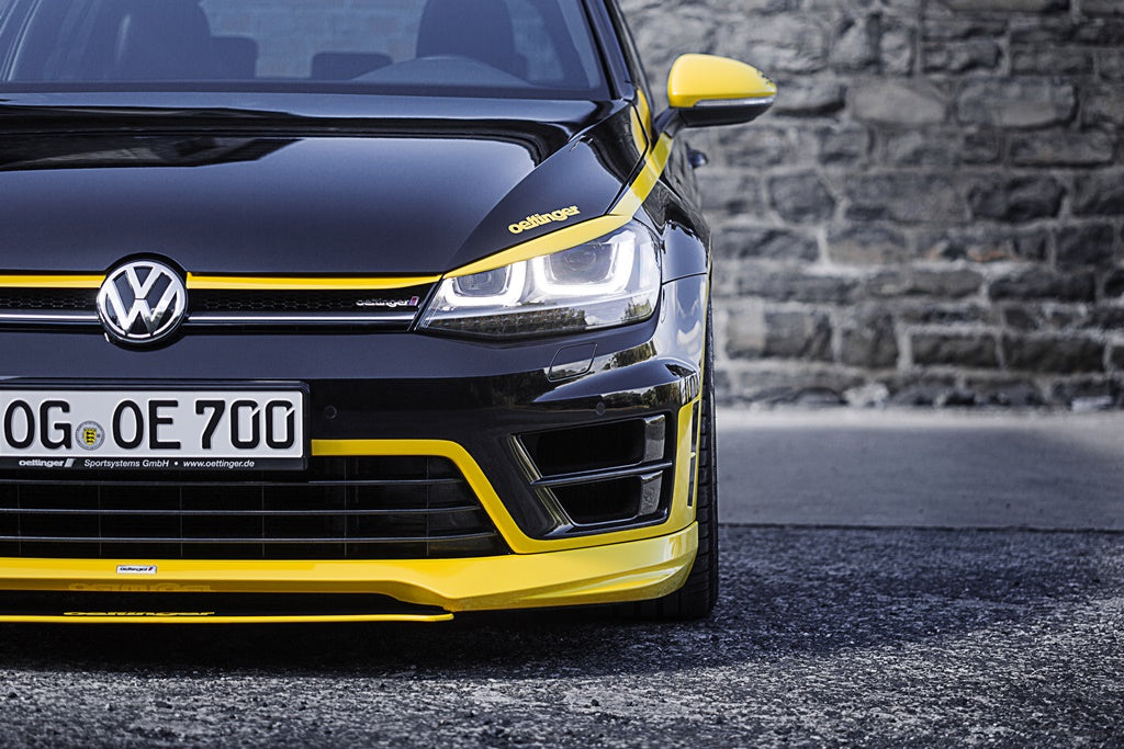Oettinger - Front Splitter Add On Volkswagen Golf GTI/ GTD/ R MK7 & Mk7 ...
