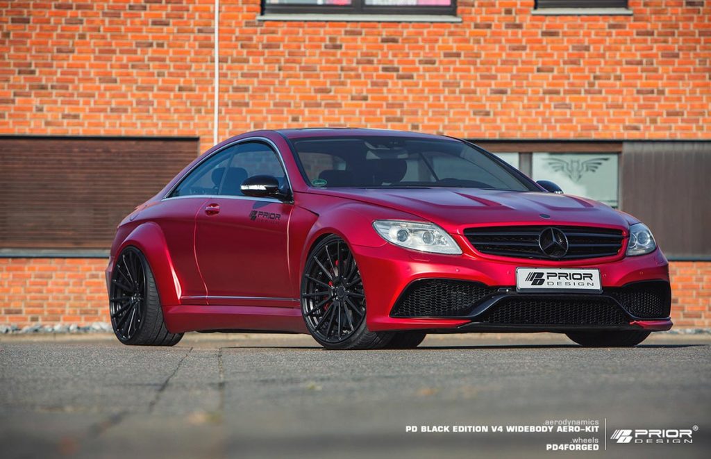 Prior Design - Wide Body Kit V4 Mercedes Benz CL-Class W216 Pre ...
