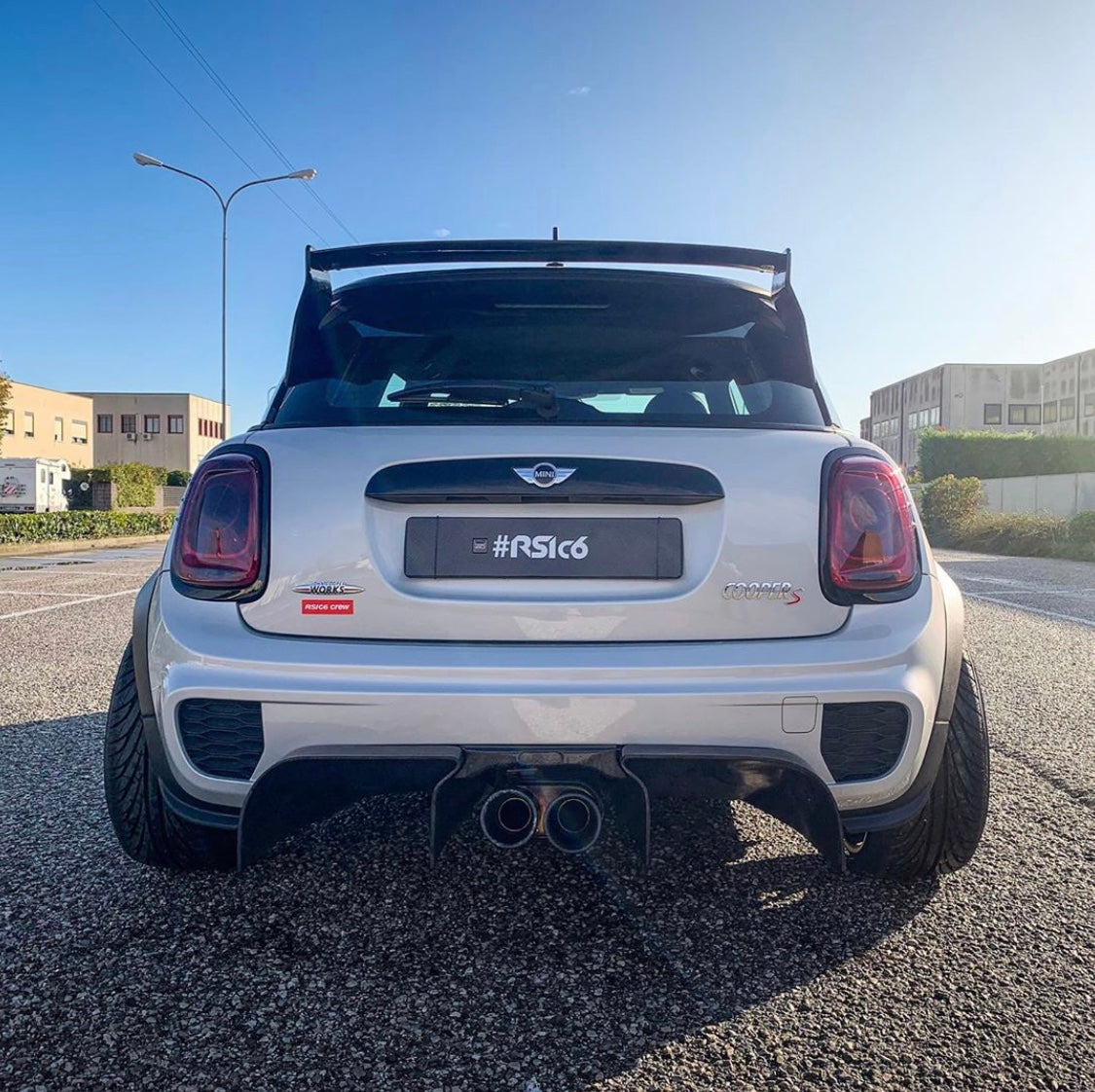 RSI c6 - Challenge Rear Diffuser Mini F55/F56/F57 | Royal Body Kits