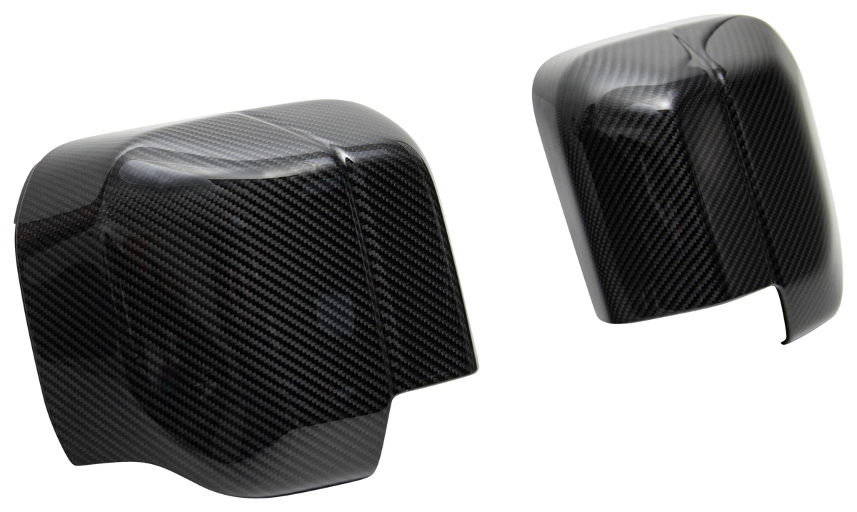 Urban Automotive - Carbon Fiber Mirror Caps Land Rover Defender 90/110 ...