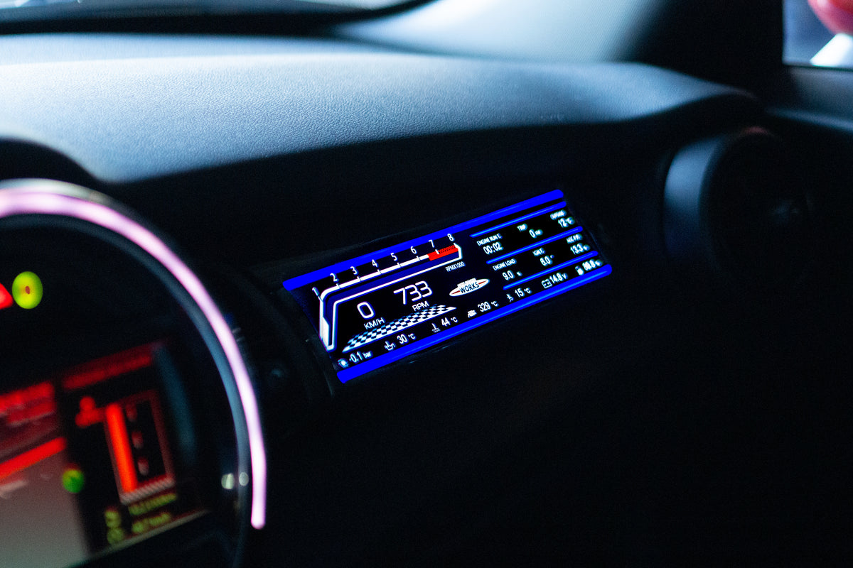 "RBK Carbon" Passenger Sport Display Mini F55/F56/F57 | Royal Body Kits