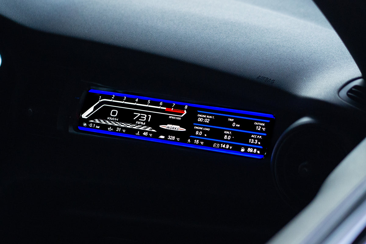 "RBK Carbon" Passenger Sport Display Mini F55/F56/F57 | Royal Body Kits