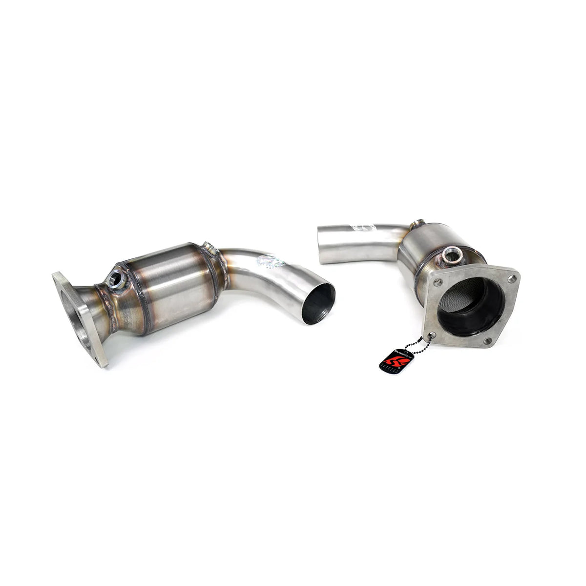 Quicksilver - Catalyst Replacement Pipes Porsche 911 Turbo 991 Gen.1 ...