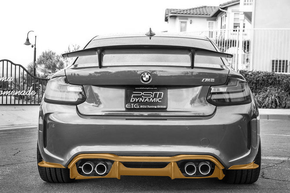 PSM Dynamic - Rear Diffuser Stage 2 BMW M2 F87 | Royal Body Kits