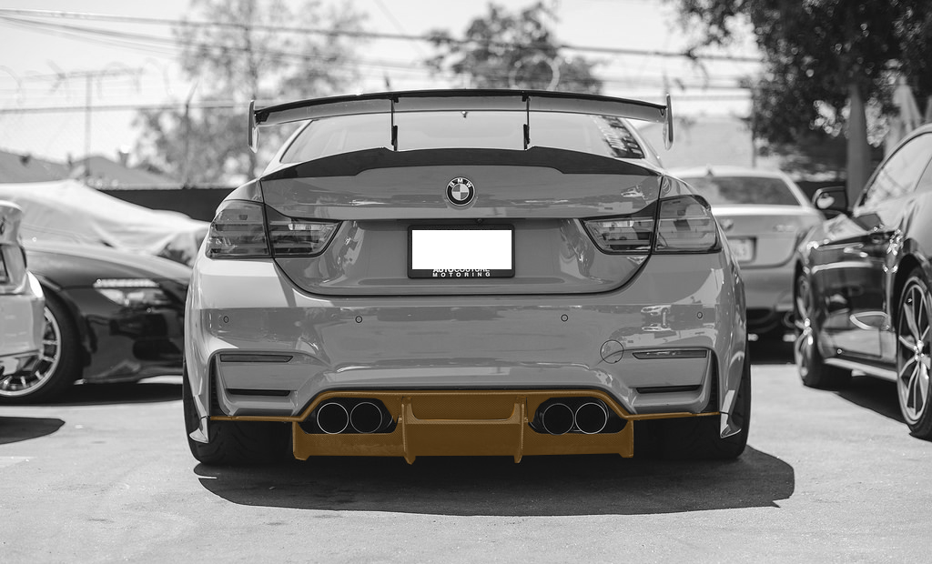 PSM Dynamic - Rear Diffuser with Under Tray Combo BMW M3/M4 F8X | Royal ...