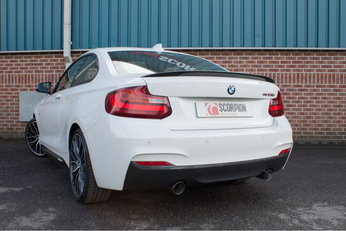 Scorpion Exhaust - Valved Cat-Back System BMW M235i | Royal Body Kits
