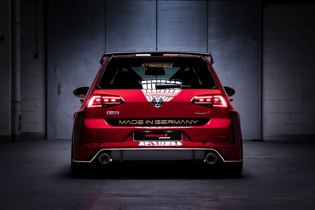 Oettinger - TCR Street Rear Wing Volkswagen Golf GTD/GTI/GTE/R and E ...
