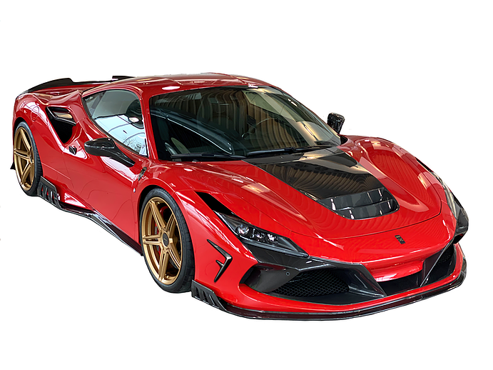 Keyvany - Full Body Kit Ferrari F8 Tributo | Royal Body Kits