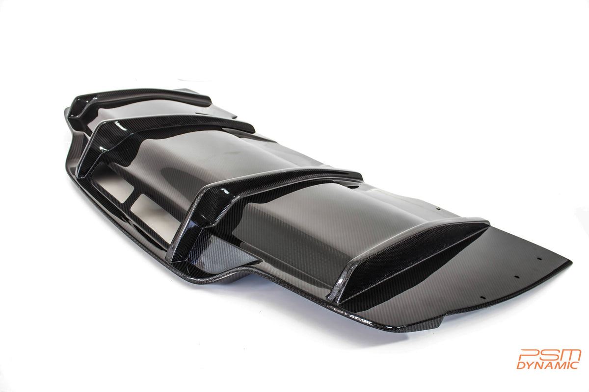 PSM Dynamic - Rear Diffuser Mercedes Benz C63 AMG W205 Sedan | Royal ...