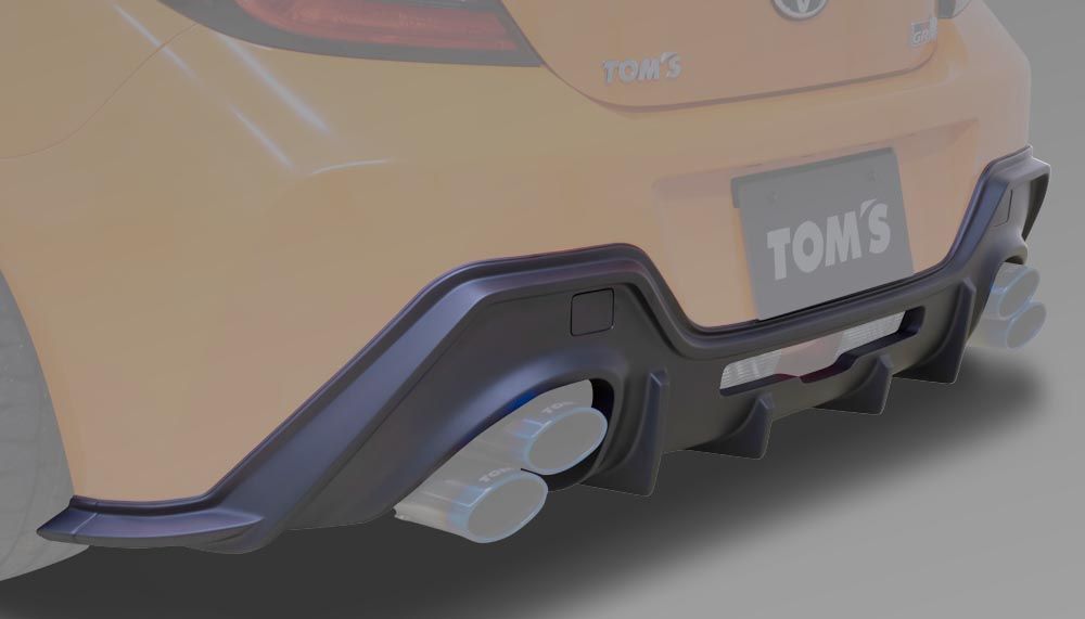 TOM'S Racing - Rear Diffuser Toyota GR86 | Royal Body Kits