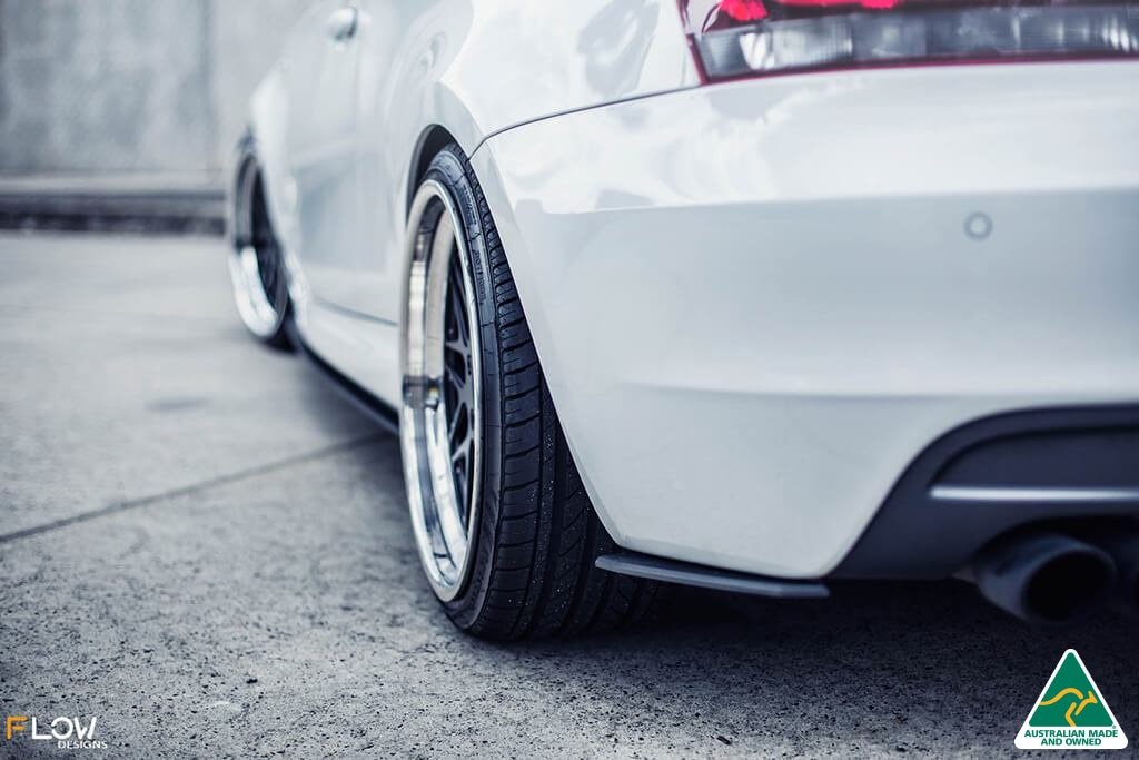 Flow Designs - Rear Splitters BMW Series 1 E82 M-Pack | Royal Body Kits