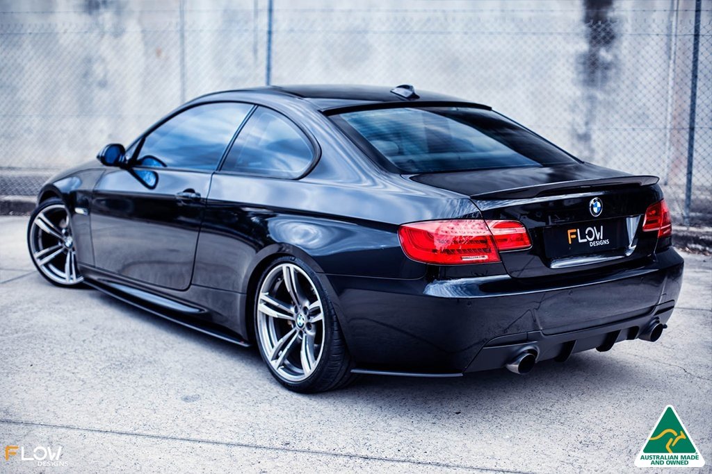 Flow Designs - Rear Splitters BMW Series 3 E92 M-Pack | Royal Body Kits