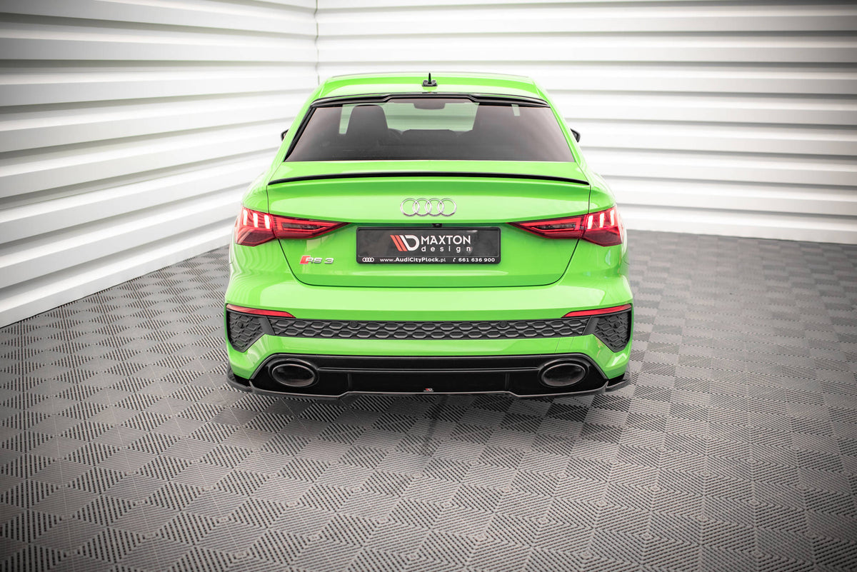Maxton Design - Central Rear Splitter Audi RS3 Sedan 8Y | Royal Body Kits