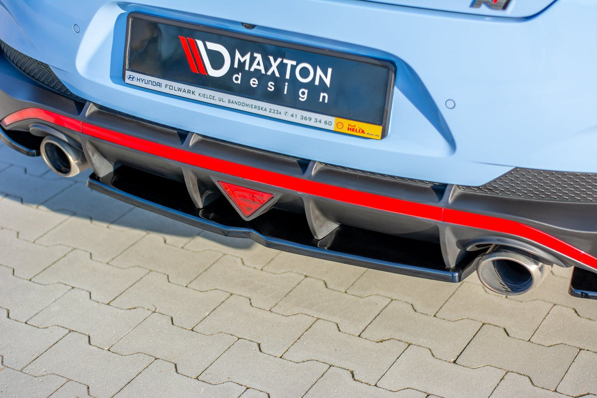 Maxton Design - Central Rear Splitter Hyundai I30N MK3 Fastback | Royal ...