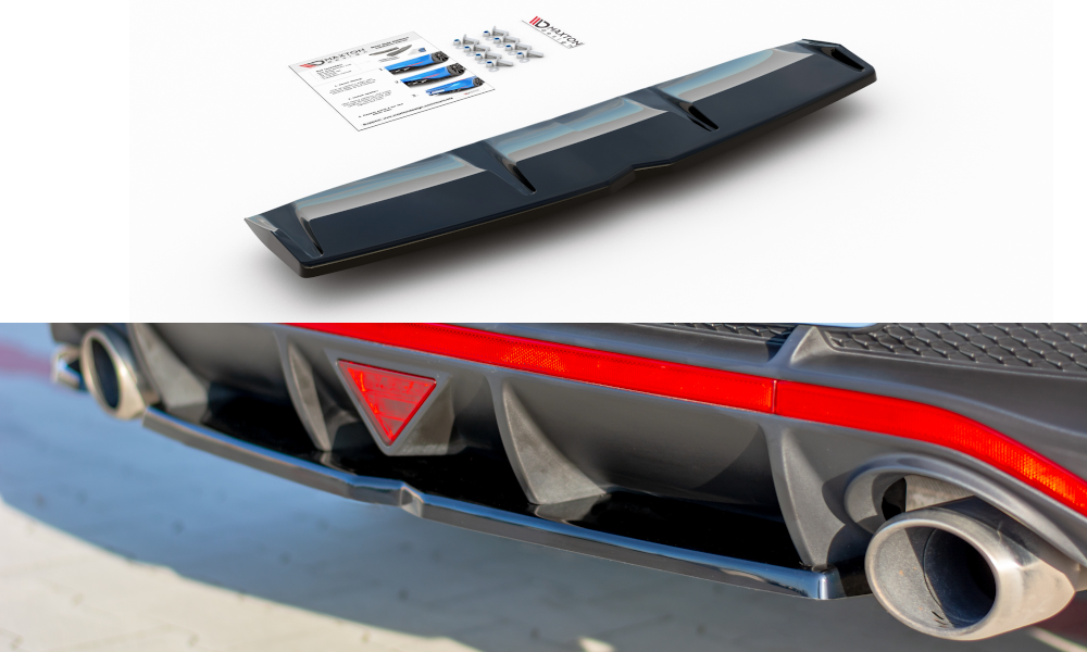 Maxton Design - Central Rear Splitter Hyundai I30N MK3 Fastback | Royal ...