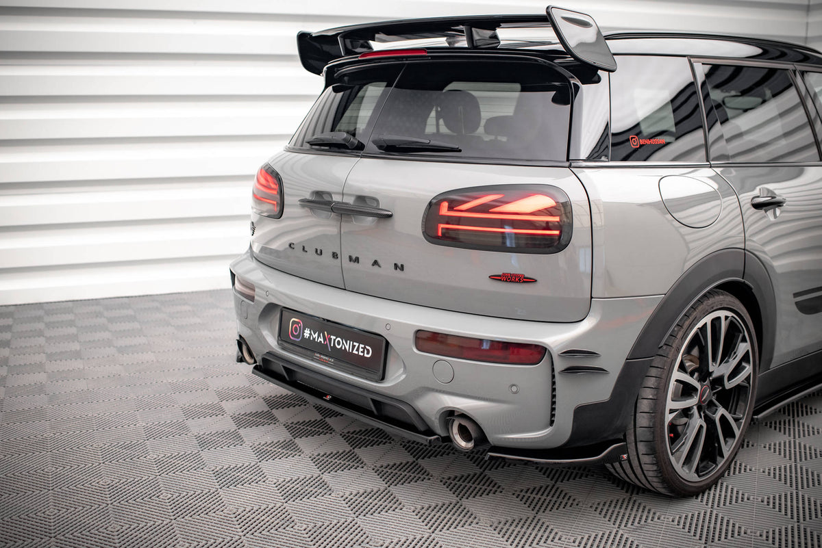 Maxton Design - Central Rear Splitter Mini Clubman JCW F54 Facelift ...