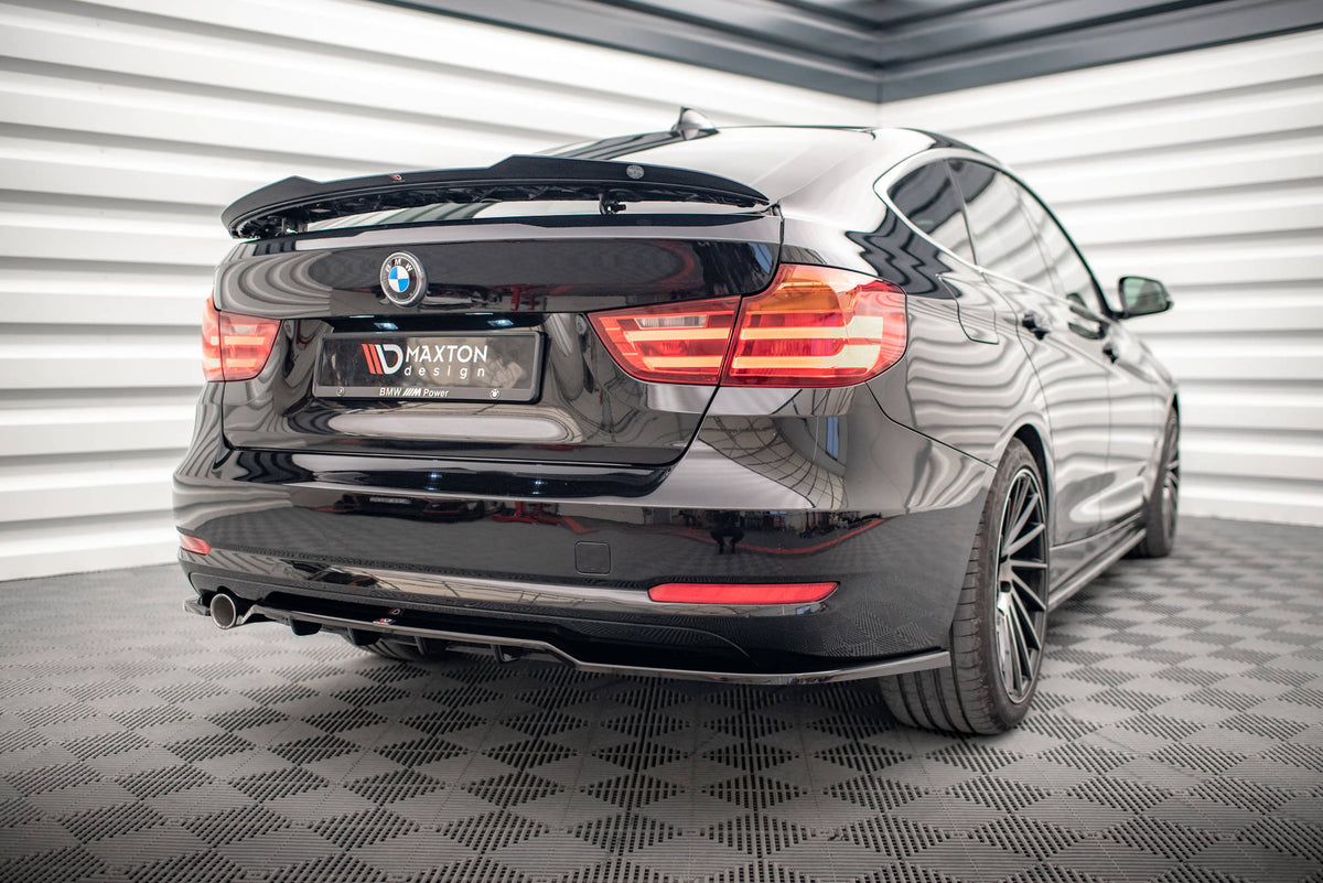 Maxton Design - Central Rear Splitter (with Vertical Bars) BMW Series 3 ...