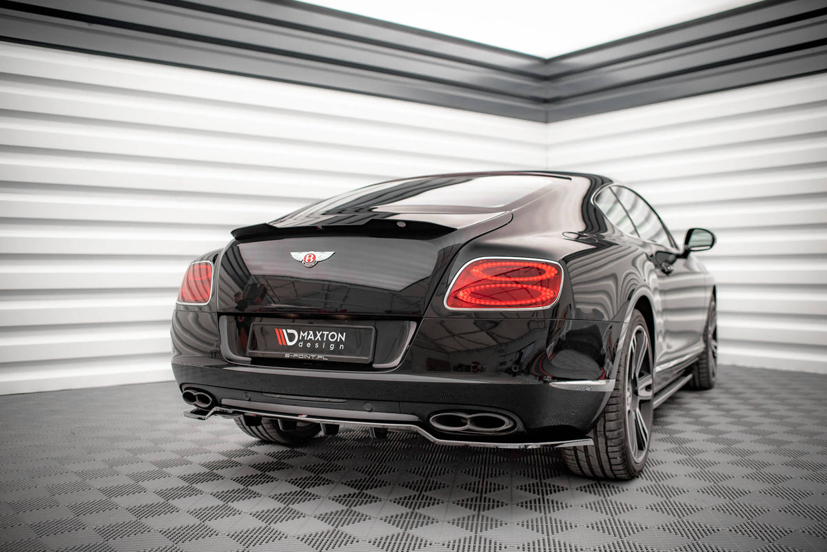 Maxton Design - Central Rear Splitter (with Vertical Bars) Bentley ...