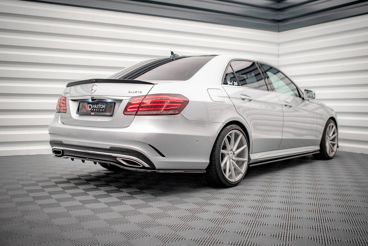 Maxton Design - Central Rear Splitter (with vertical bars) Mercedes ...