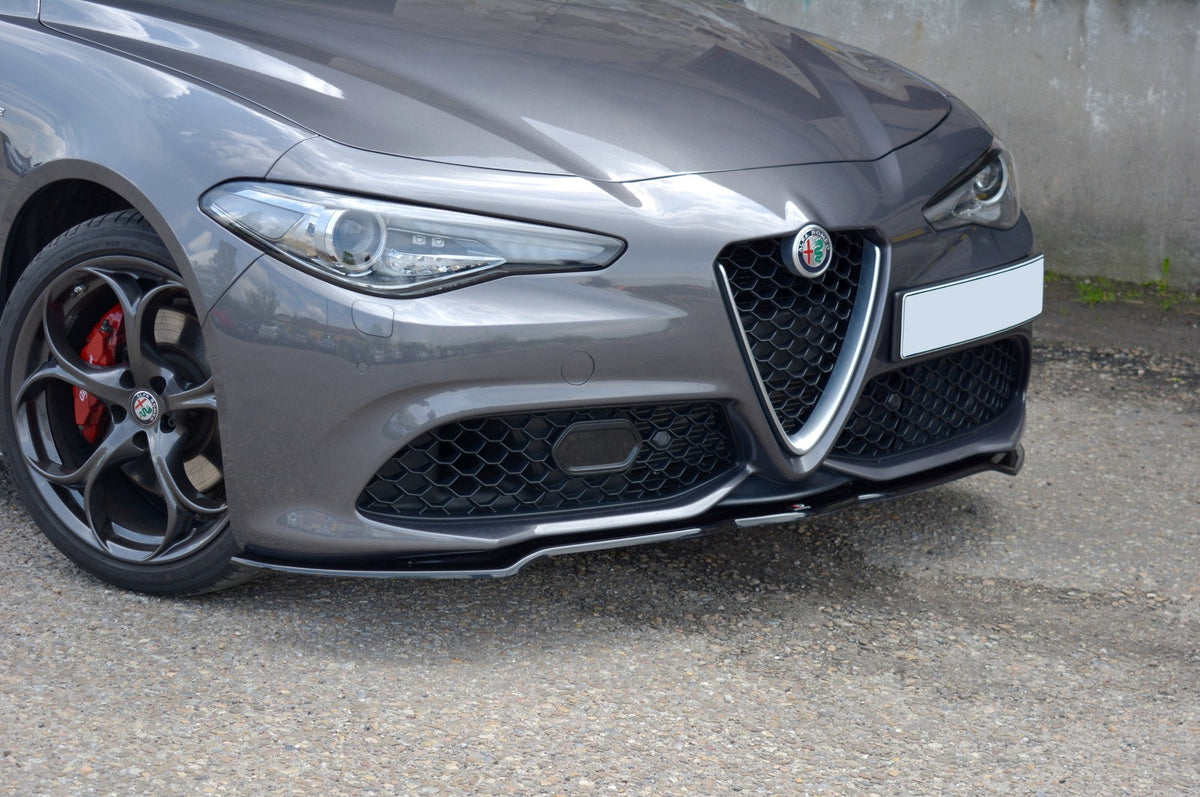 Maxton Design - Front Splitter V.1 Alfa Romeo Giulia Veloce | Royal ...