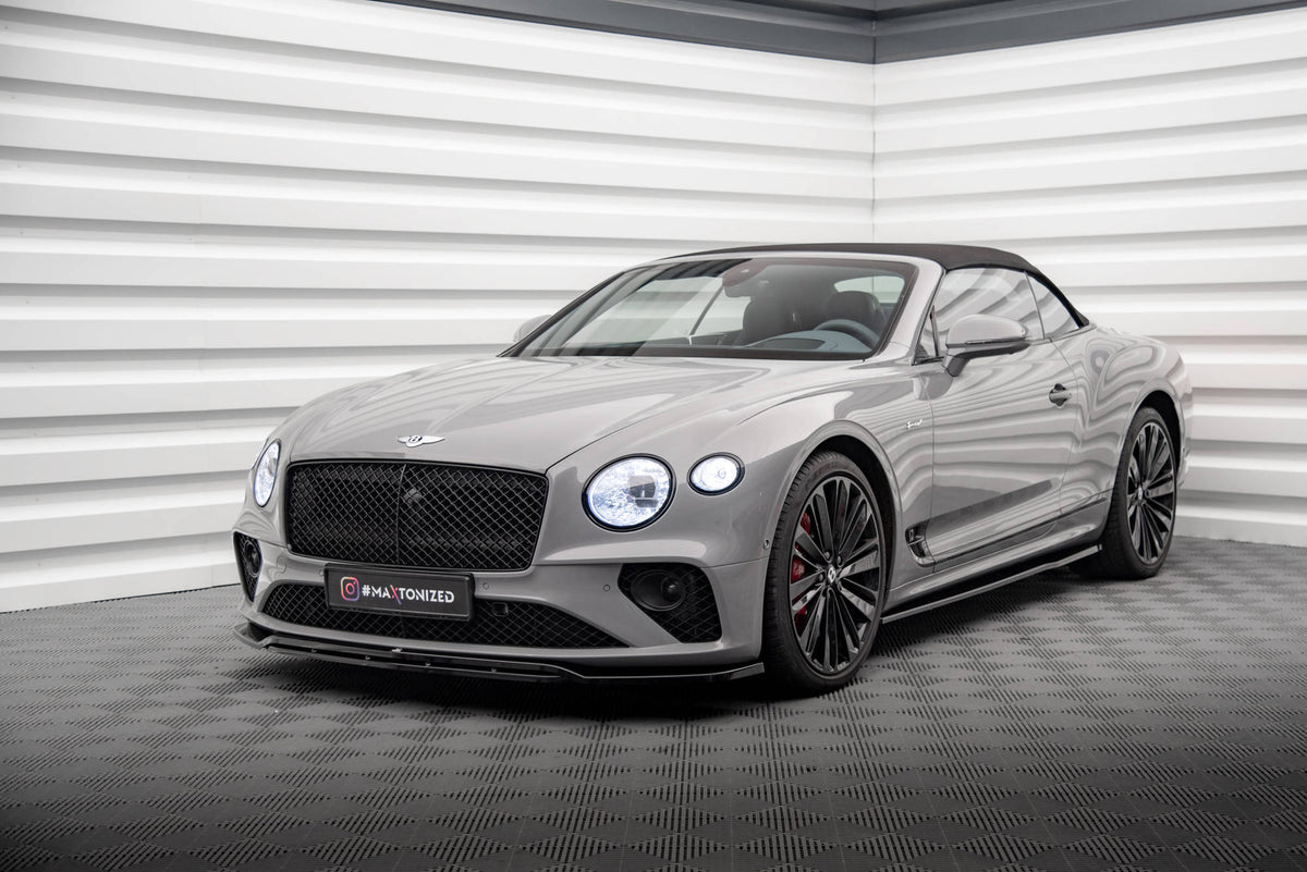 Maxton Design - Front Splitter Bentley Continental GT Convertible MK3 ...