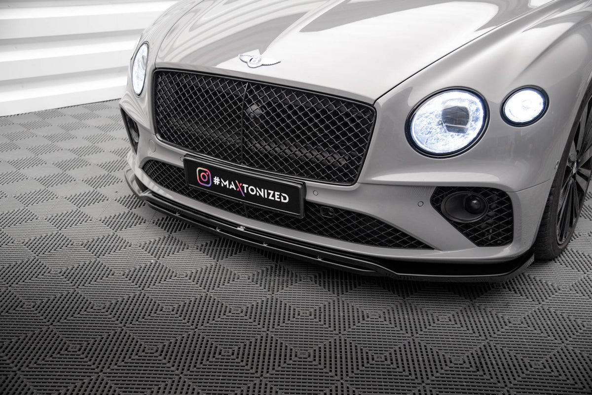 Maxton Design - Front Splitter Bentley Continental GT Convertible MK3 ...