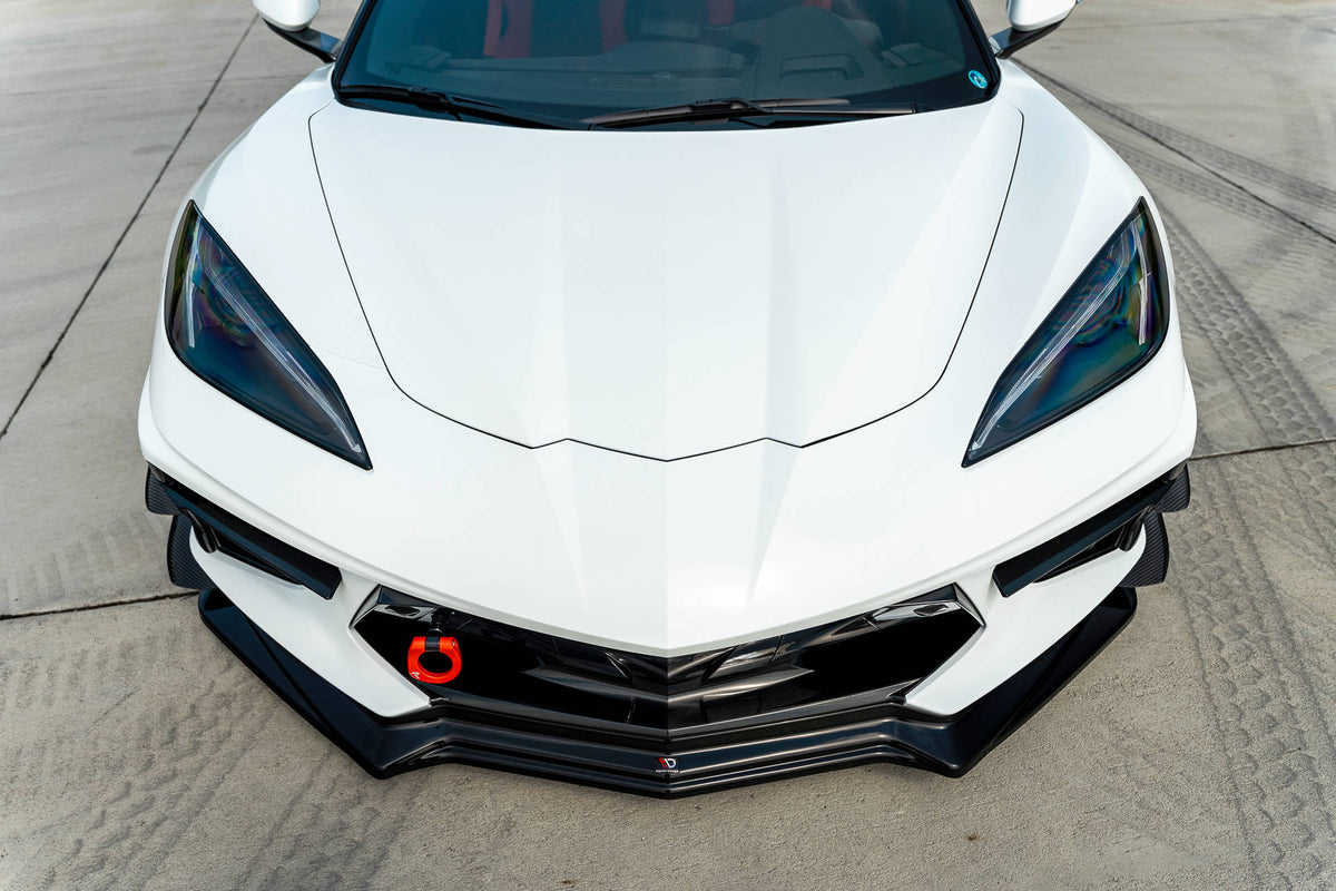 Maxton Design - Front Splitter Chevrolet Corvette C8 - CH-CO-C8-FD2T ...