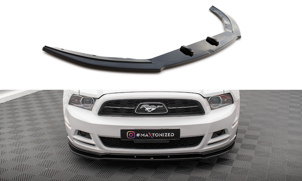Maxton Design - Front Splitter Ford Mustang MK5 (Facelift) - FO-MU-5 ...
