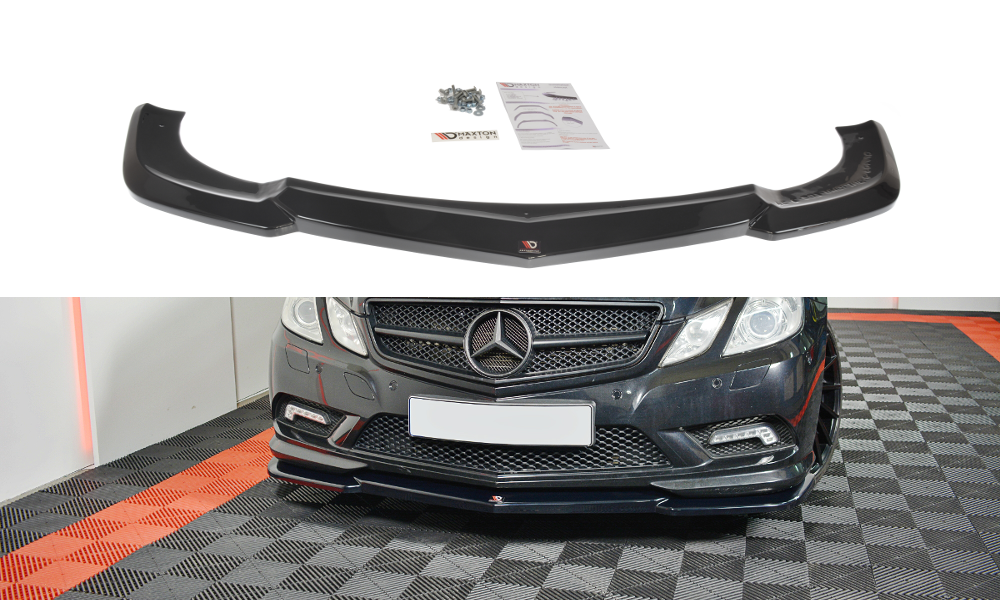 Maxton Design - Front Splitter Mercedes Benz E-Class W207 Coupe AMG ...