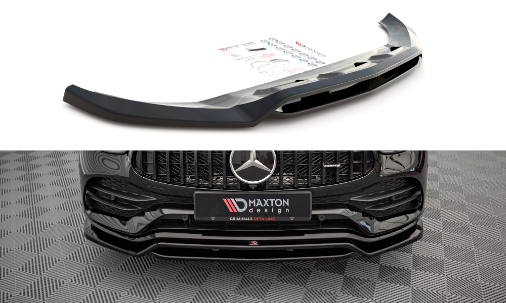 Maxton Design - Front Splitter Mercedes Benz GLC-Class Coupe AMG-Line ...