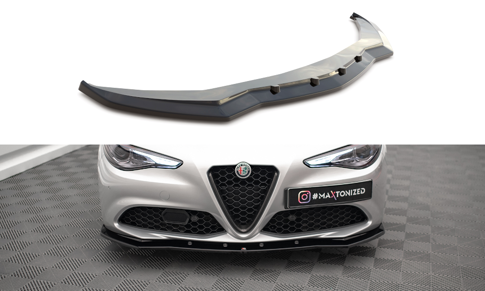 Maxton Design - Front Splitter V.1 Alfa Romeo Giulia Sport | Royal Body ...