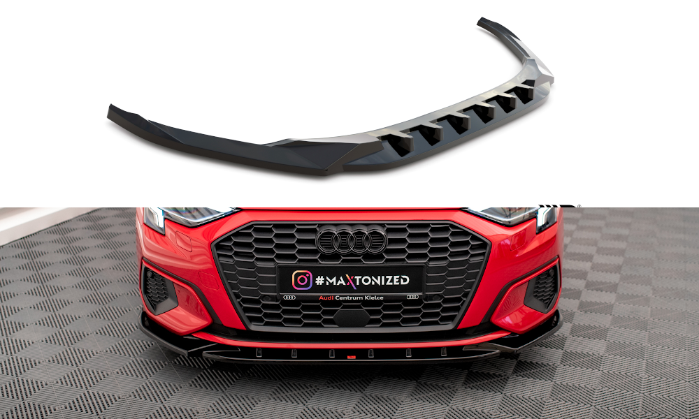 Maxton Design - Front Splitter V.1 Audi A3 8Y | Royal Body Kits