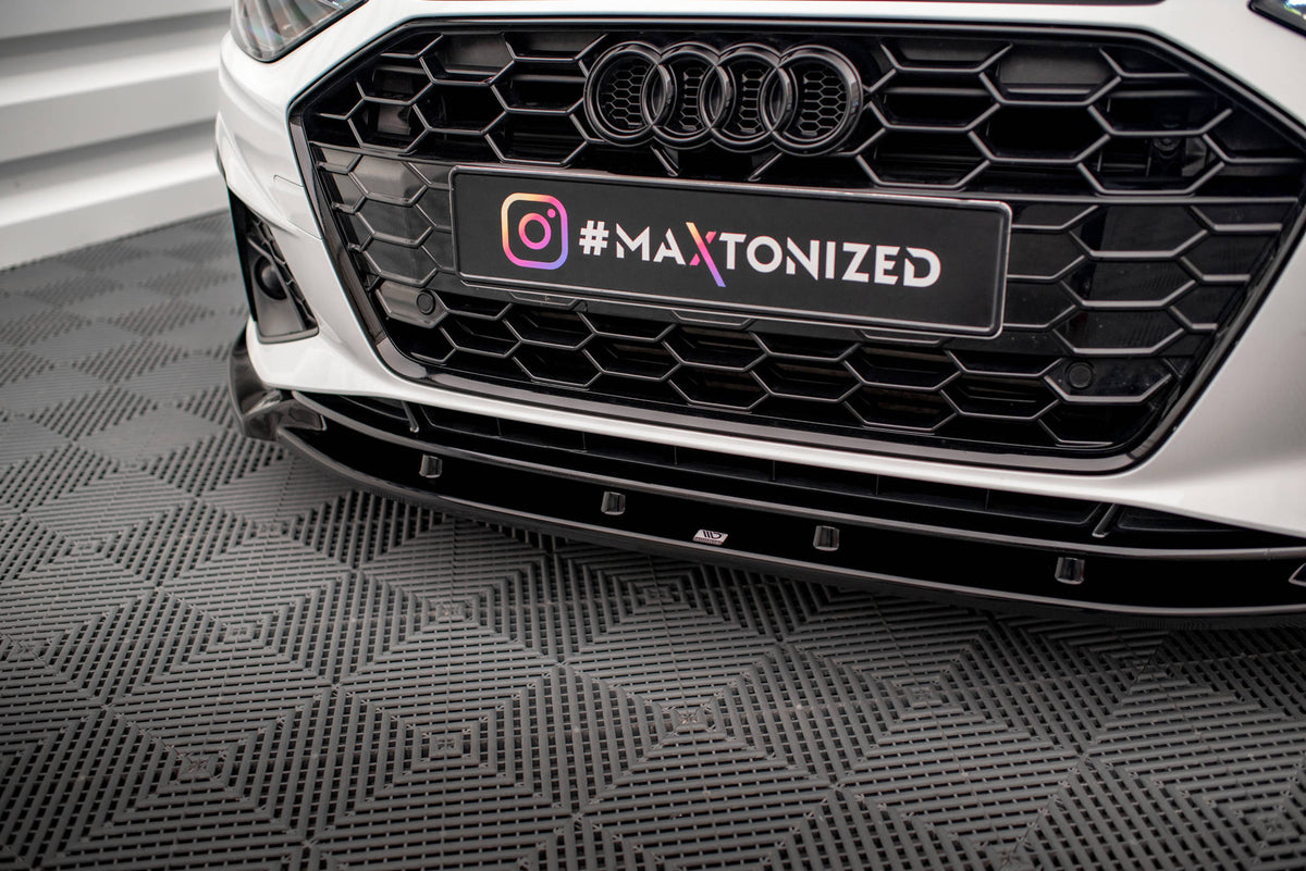 Maxton Design - Front Splitter V.1 Audi A4 S-Line / S4 B9 Facelift ...
