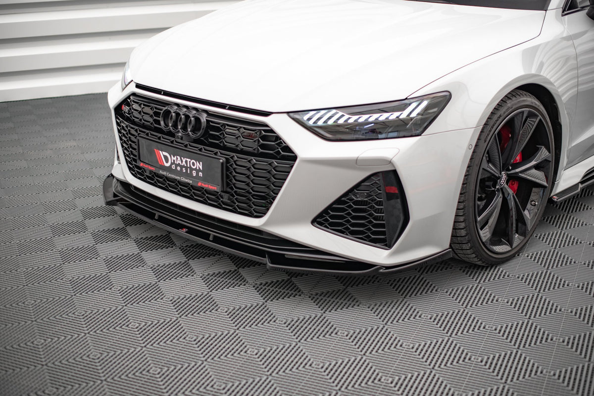 Maxton Design - Front Splitter V.1 Audi RS6 C8 / RS7 C8 - AU-RS6-C8-FD1G