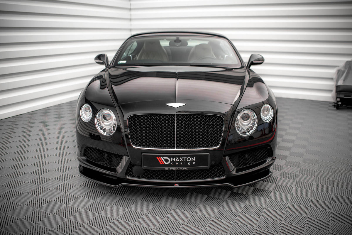 Maxton Design - Front Splitter V.1 Bentley Continental GT V8 S MK2 ...