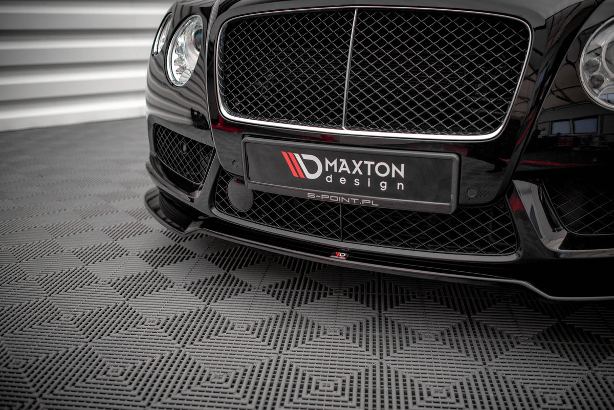 Maxton Design - Front Splitter V.1 Bentley Continental GT V8 S MK2 ...