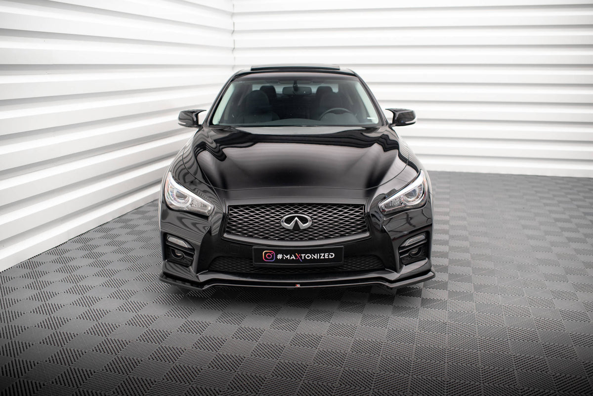 Maxton Design - Front Splitter V.1 Infiniti Q50 S MK1 | Royal Body Kits
