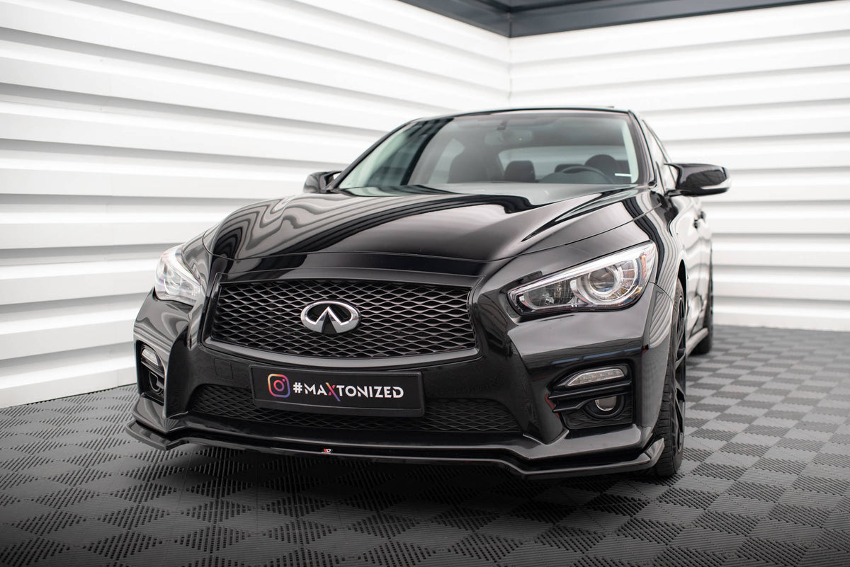Maxton Design - Front Splitter V.1 Infiniti Q50 S MK1 | Royal Body Kits
