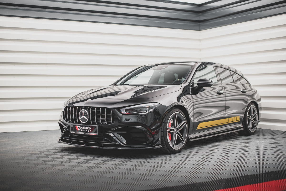 Maxton Design - Front Splitter V.1 Mercedes Benz CLA 45 AMG Aero C118 ...