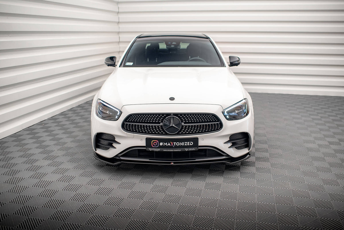 Maxton Design - Front Splitter V.1 Mercedes Benz E-Class AMG-Line W213 ...