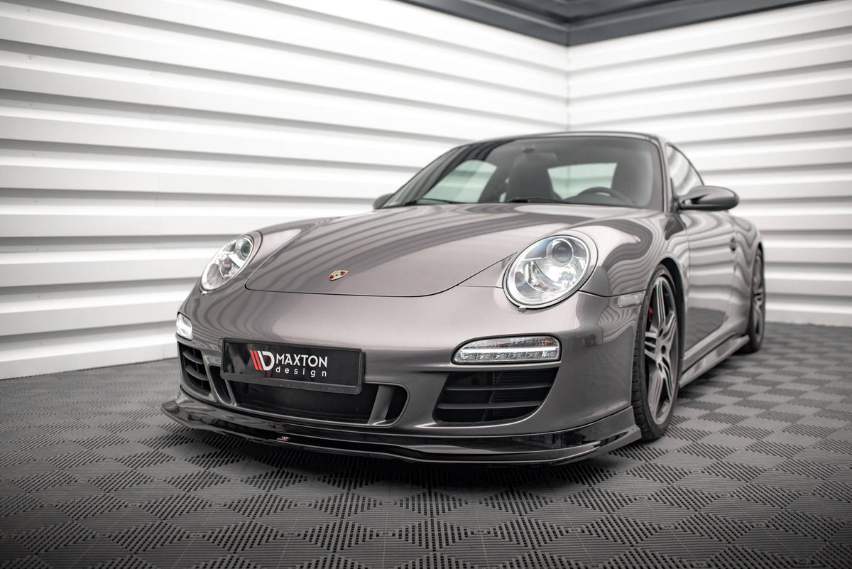 Maxton Design - Front Splitter V.1 Porsche 911 Carrera GTS 997 Facelift ...