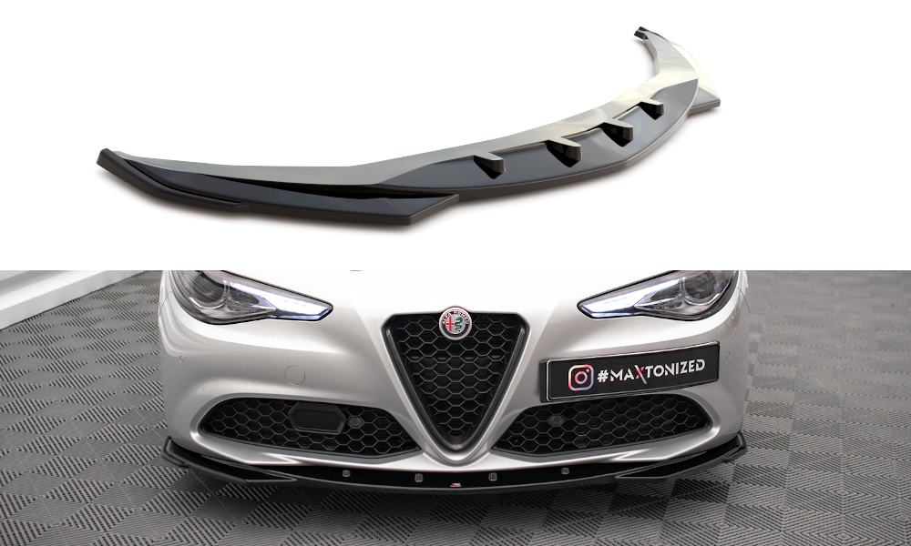 Maxton Design - Front Splitter V.2 Alfa Romeo Giulia Sport | Royal Body ...