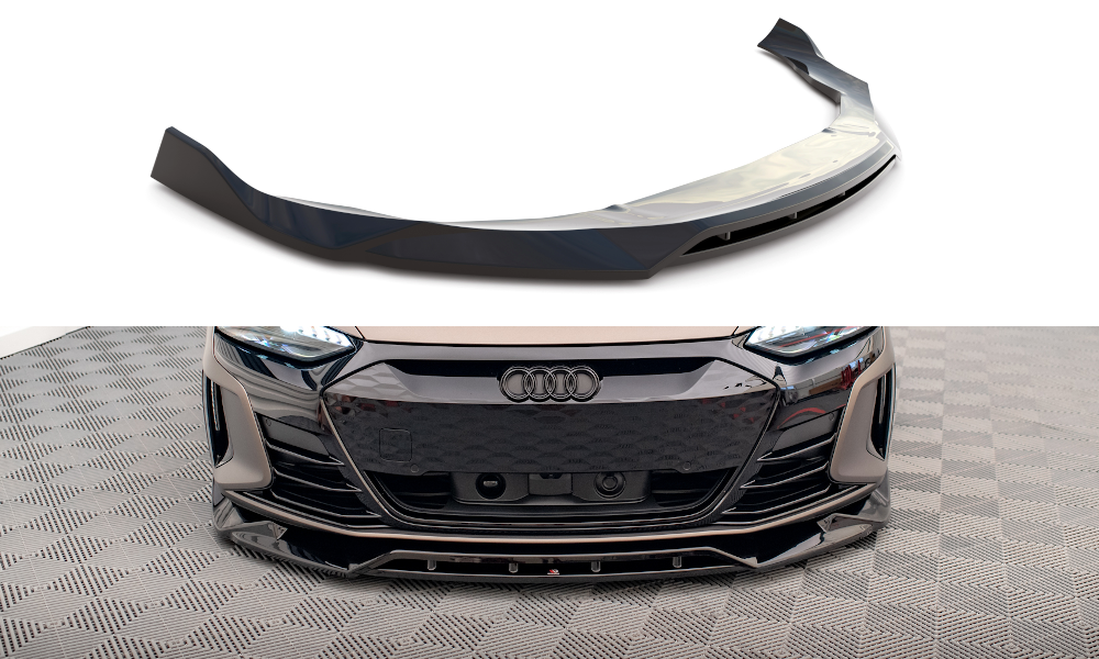 Maxton Design - Front Splitter V.2 Audi E-Tron GT / RS GT MK1 | Royal ...