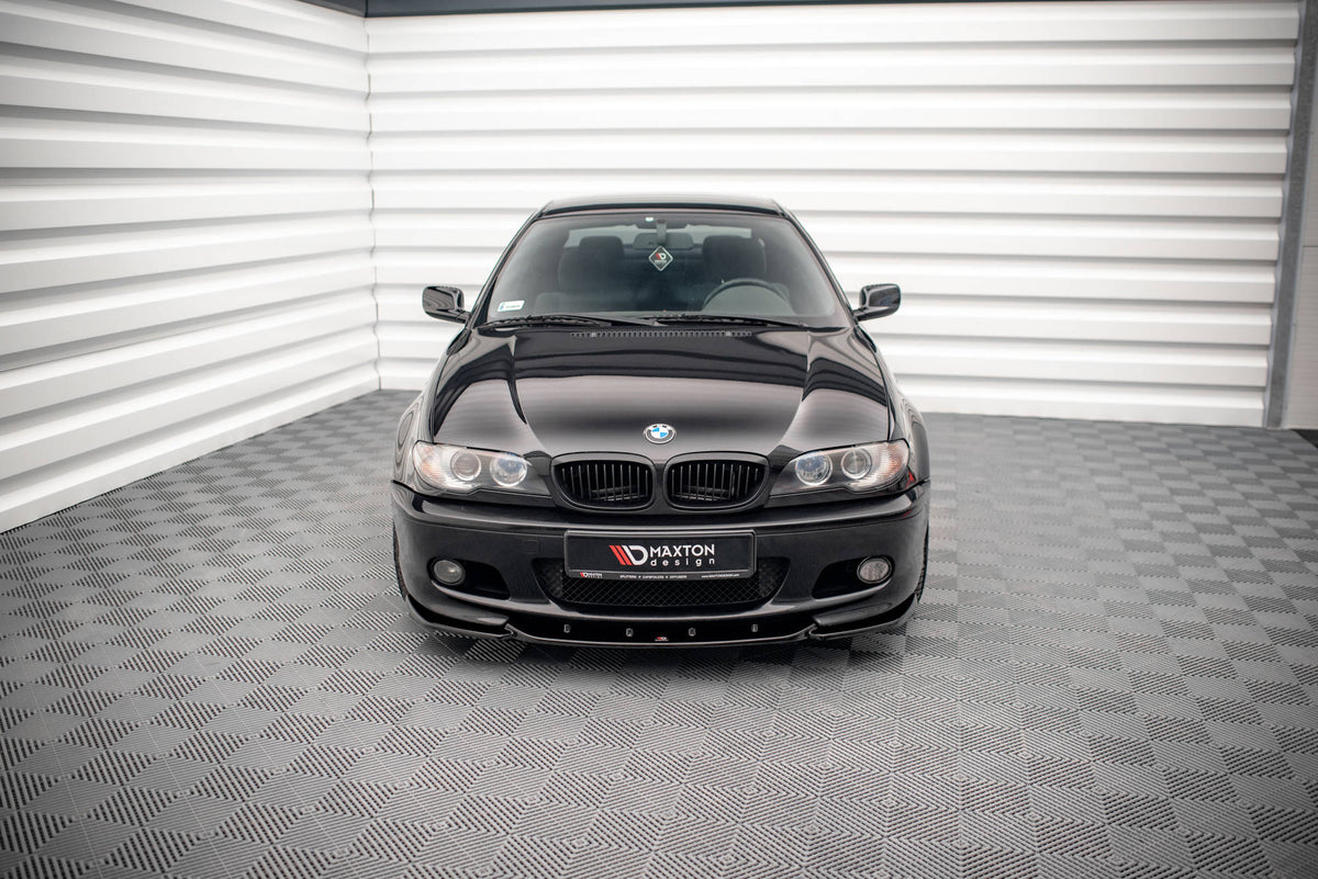Maxton Design - Front Splitter V.2 BMW Series 3 E46 Coupe M-Pack ...