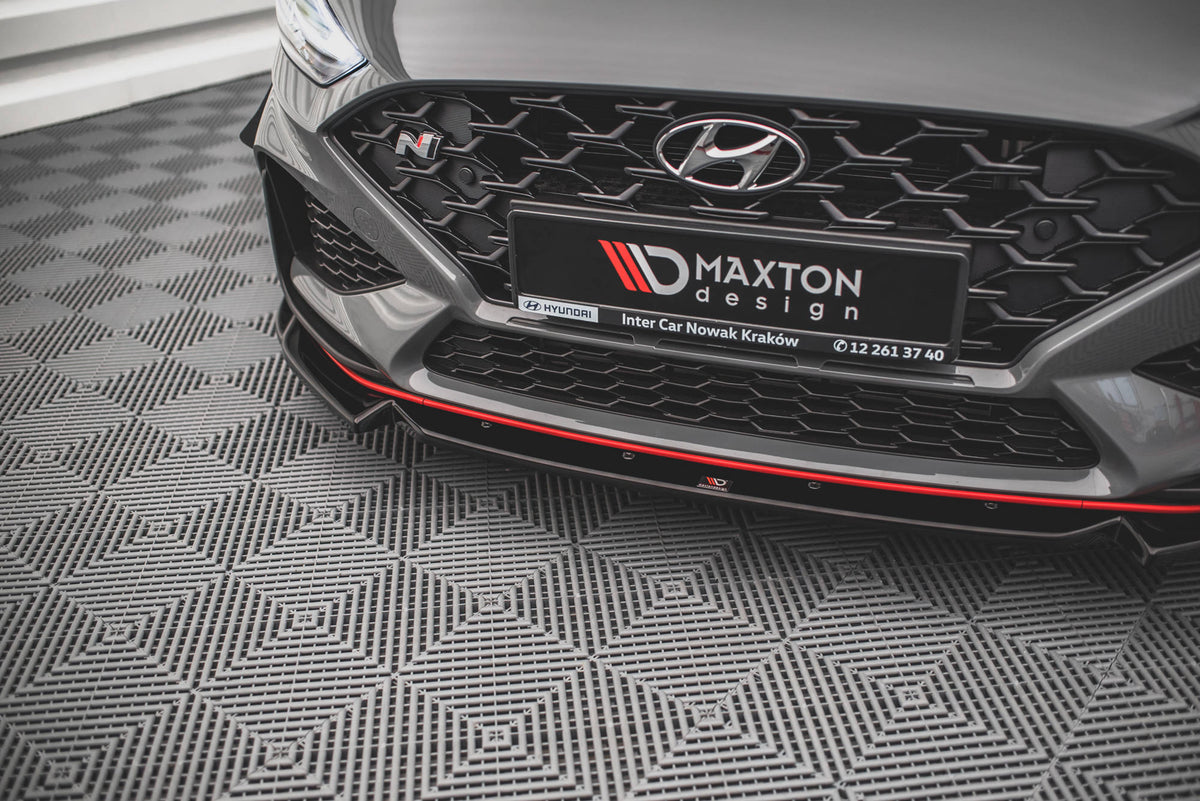 Maxton Design - Front Splitter V.2 Hyundai I30N MK3 Facelift Hatchback ...