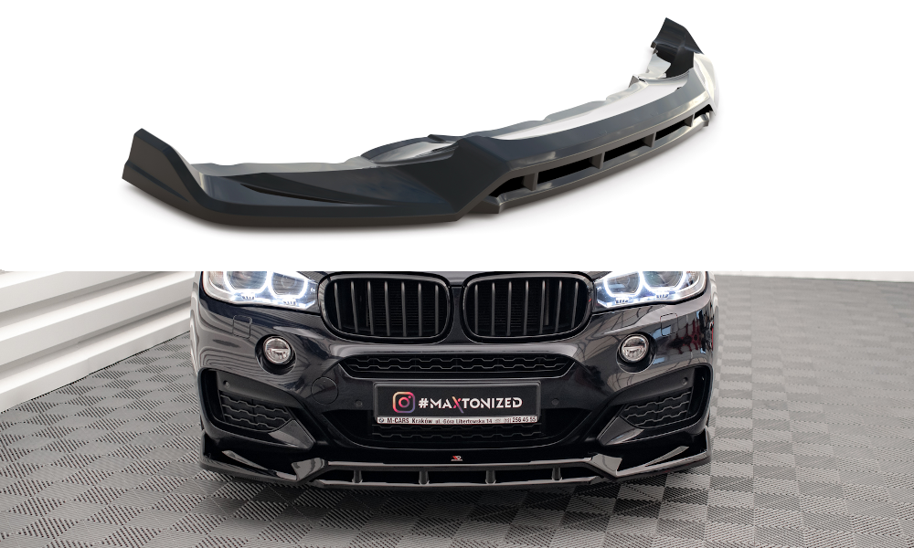 Maxton Design - Front Splitter V.3 BMW X6 M-Pack F16 | Royal Body Kits