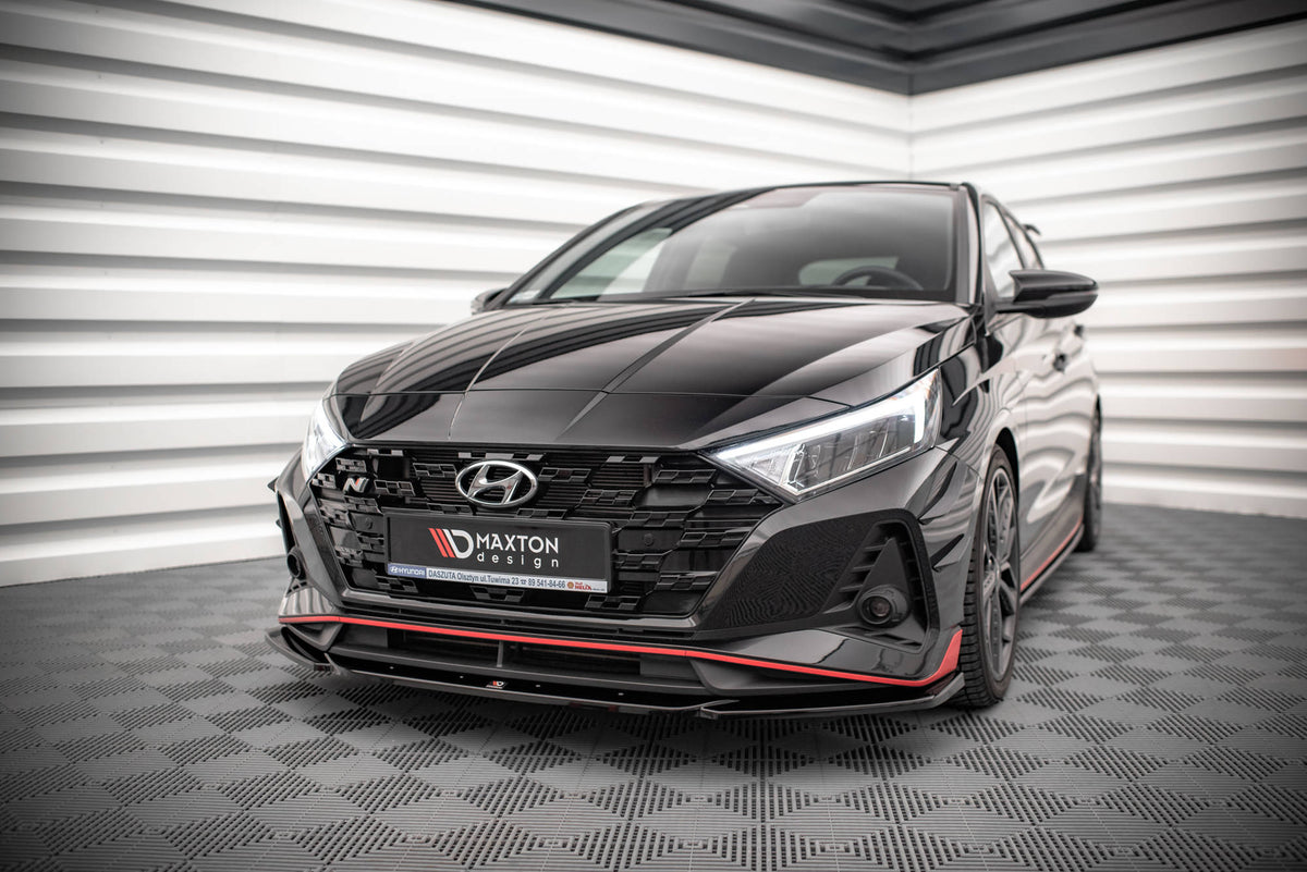 Maxton Design - Front Splitter V.3 Hyundai I20N MK3 | Royal Body Kits