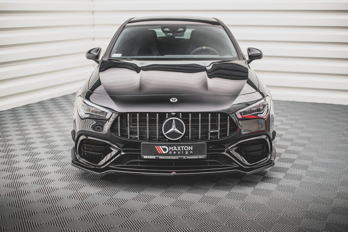 Maxton Design - Front Splitter V.3 Mercedes Benz CLA 45 AMG Aero C118 ...
